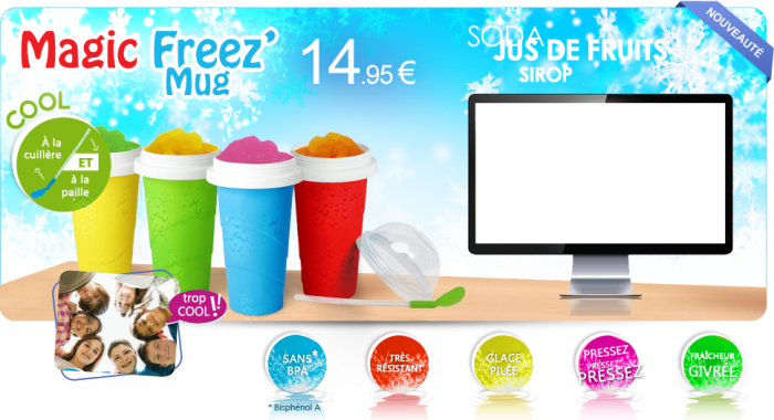 Des granités pour l'été avec MagicFreez