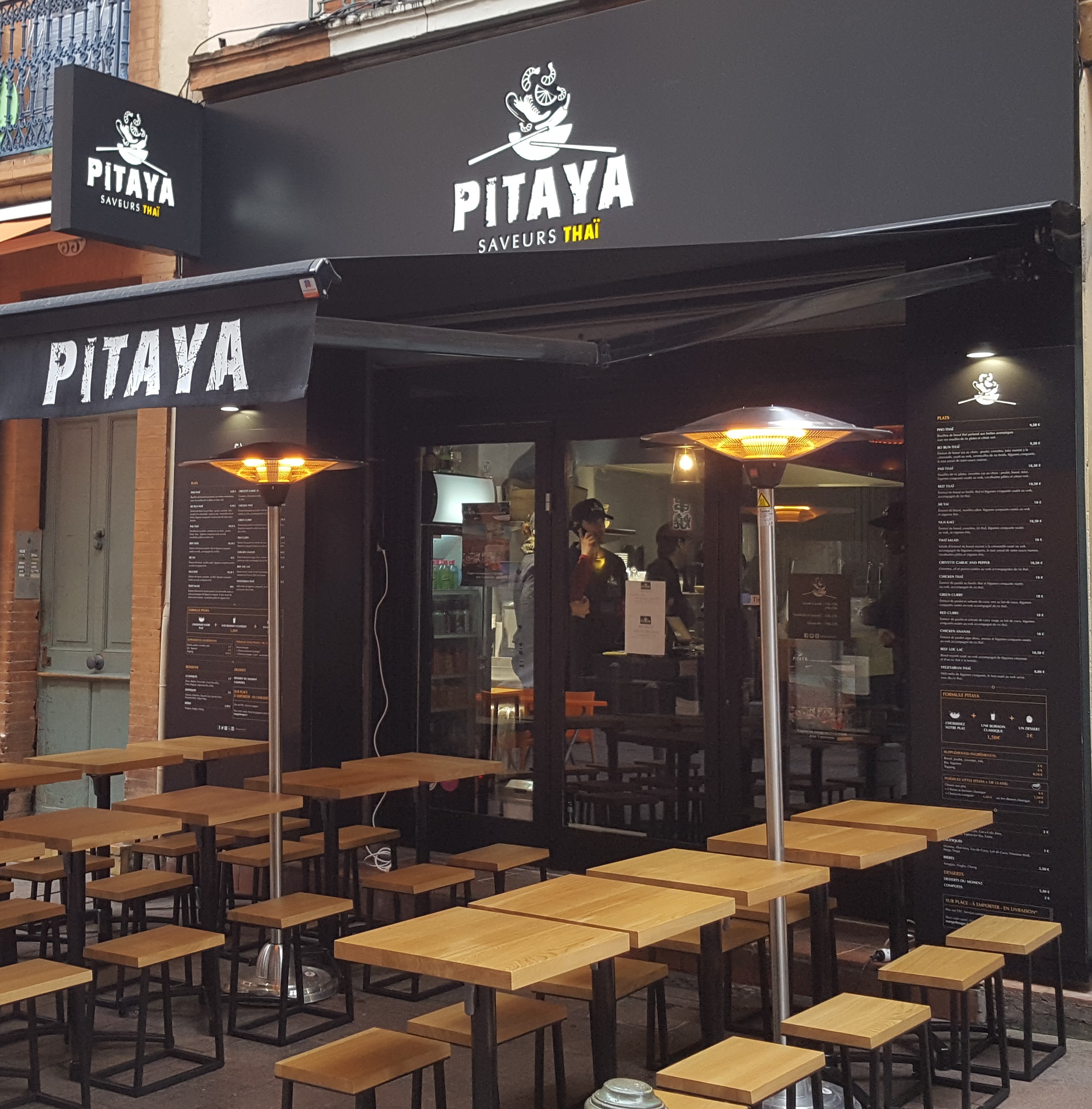Pitaya street food de la cuisine thaïlandaise #Toulouse