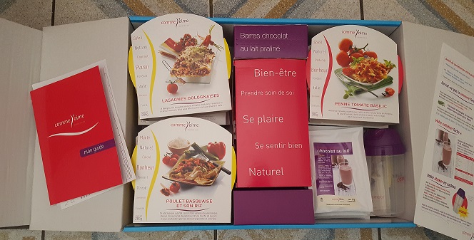 Comme j'aime, repas minceur livrés à domicile