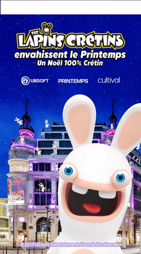 Les Lapins Crétins envahissent Printemps | Sysy In The City